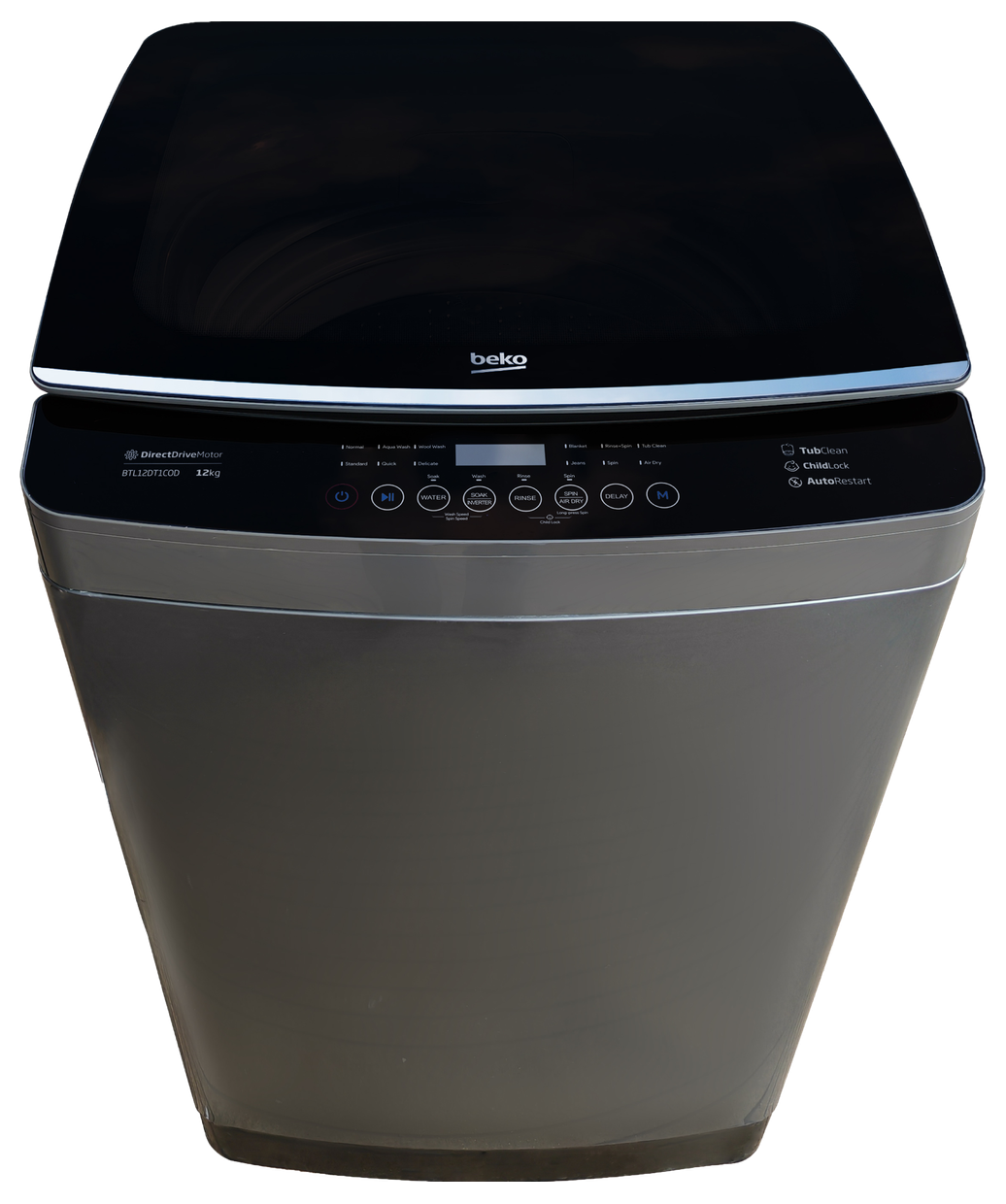 Beko 12 KG Top Load Washing Machine - Inverter Technology & Child Lock