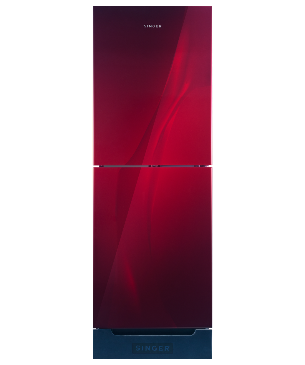 SINGER Bottom Mount Refrigerator | 260 Ltr | FBDS260-RG | RED