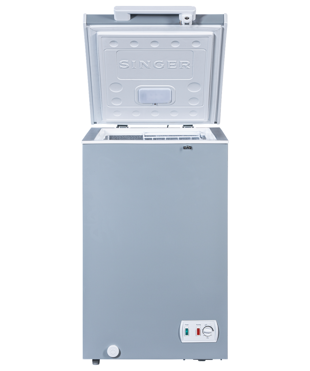 SINGER Chest Freezer | 99 Ltr | 115-GY | Silver