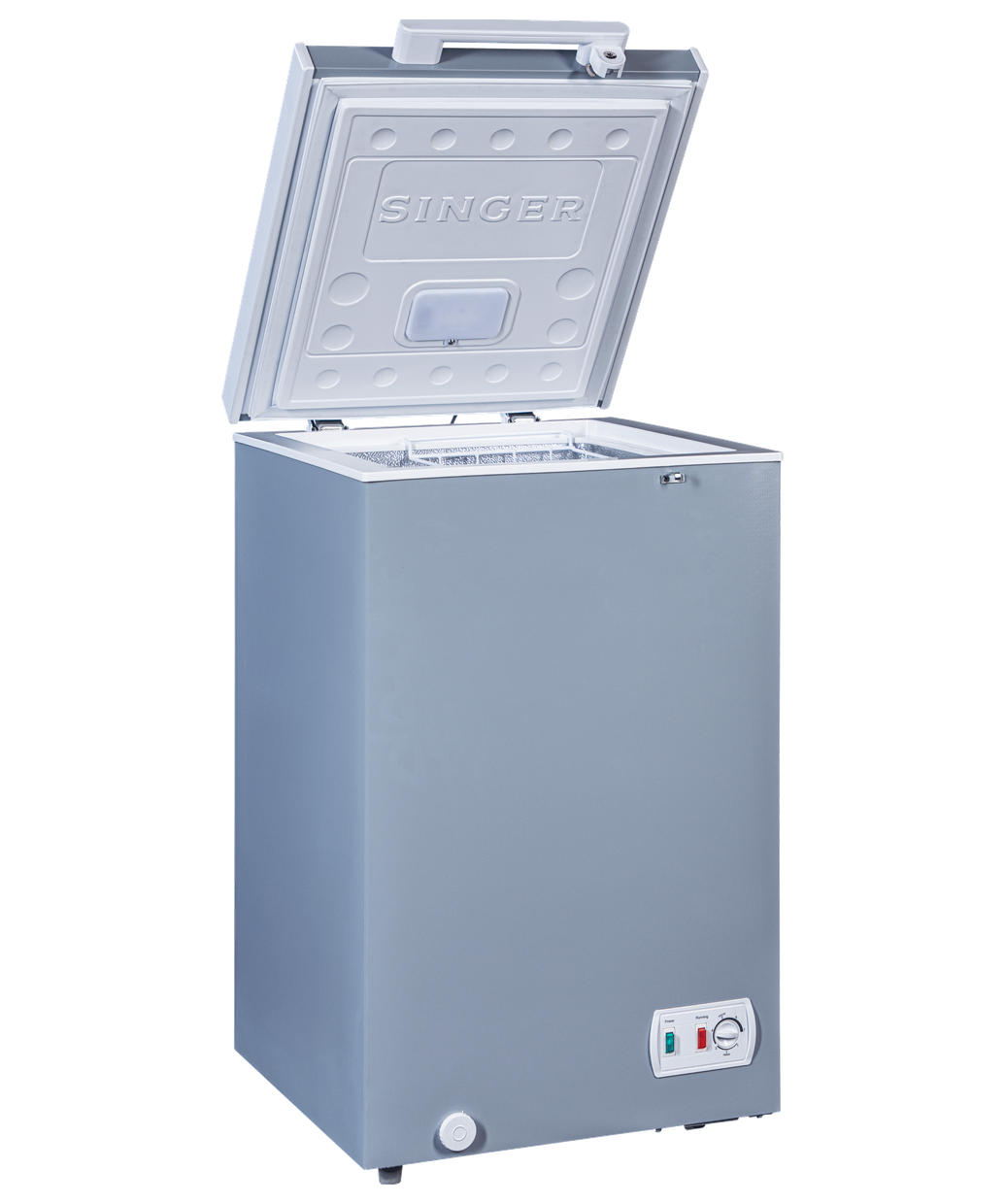 SINGER Chest Freezer | 99 Ltr | 115-GY | Silver