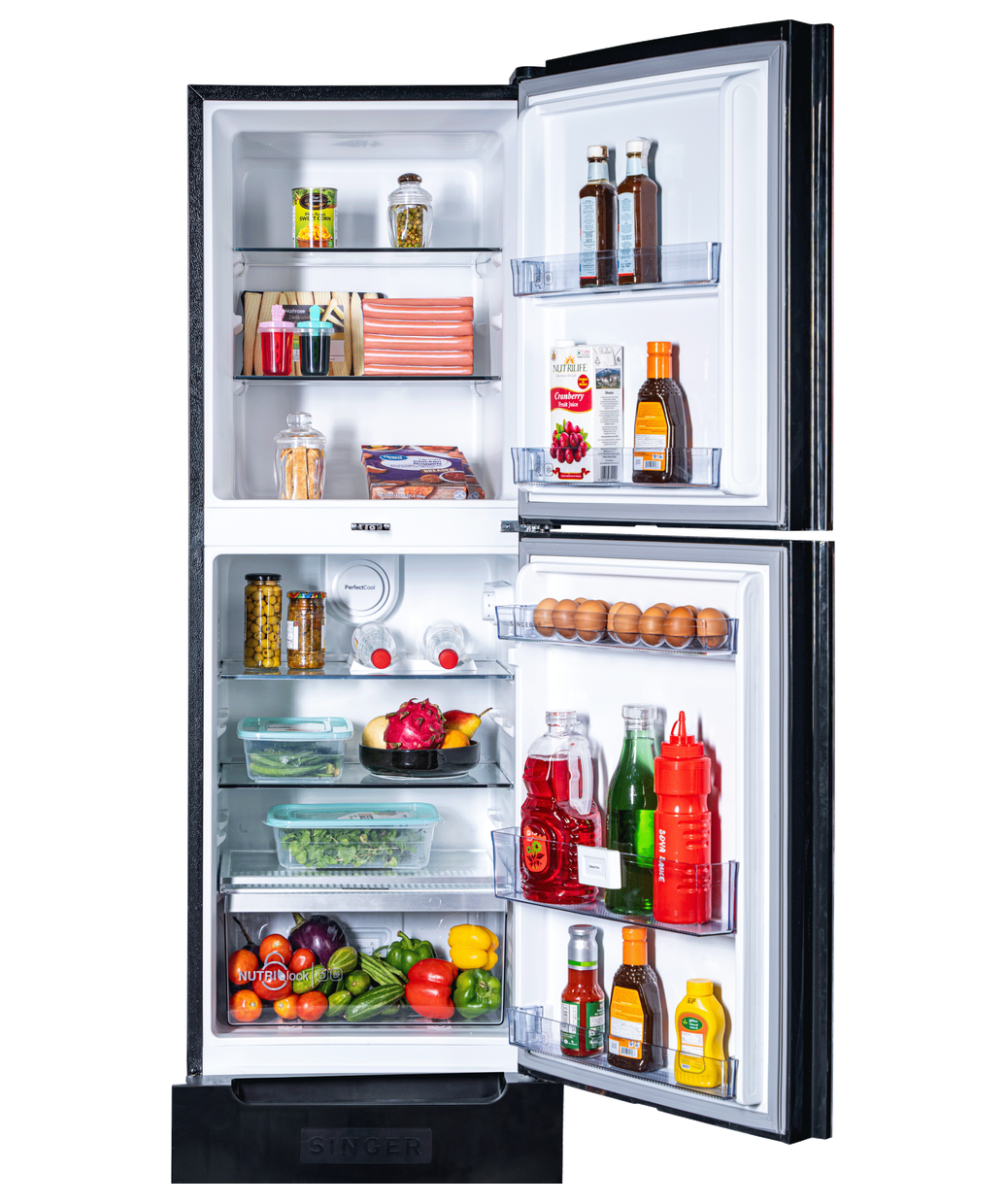 Singer 252L Top Mounted Refrigerator – Aeroflow & Big Freezer